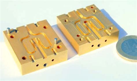 Photograph Of The Assembled Omt Left Showing The Square Waveguide