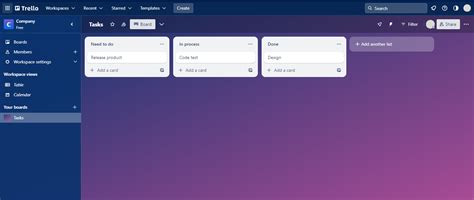 Trello Cloud Program Trepachev Dmitry