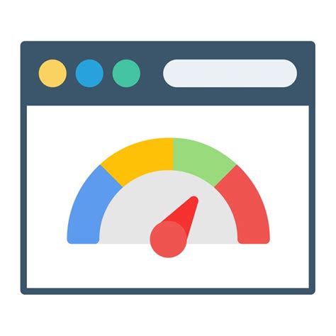 Premium Vector Page Speed Vector Illustration