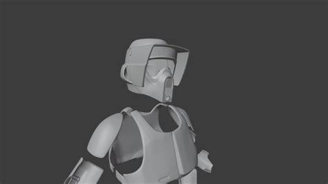 Scout Trooper Wearable Armor Kit Helmet Star Wars 3d Etsy