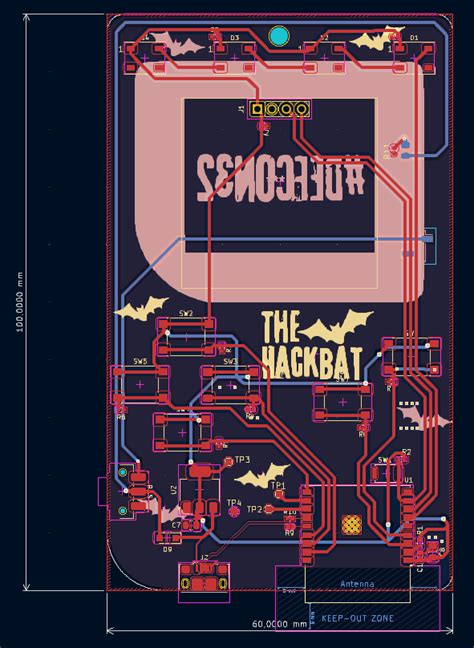 Hackbat Badge