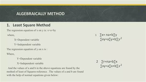 Presentation On Regression Analysis PPTX Technology Computing