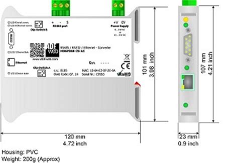 Premium Design Ethernet To Rs232 Rs485 Convertor At 14550 00 Inr In Ambernath D And S Enterprises