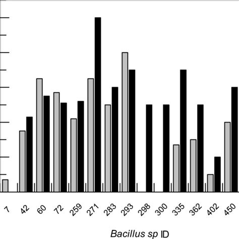 Secreted Proteolytic Activity Of 16 Bacillus Strains Isolated From Download Scientific Diagram