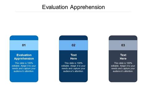 Evaluation Apprehension Ppt Powerpoint Presentation Visual Aids Icon Cpb Presentation Graphics