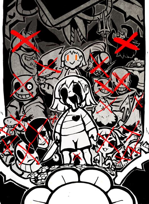 Undertale Genocide By Blessedwithluck On Deviantart