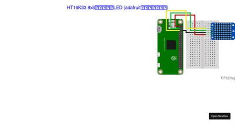 I2c Ht16k33 Example Codesandbox