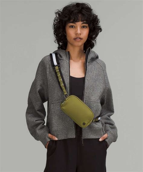Lululemon Everywhere Crossbody Bag Bronze Green Black Lulu Fanatics