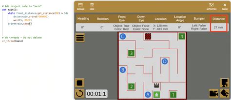 Vex Cs Unit 5 Detecting Walls From A Distance Lesson 1 What Is A Distance Sensor