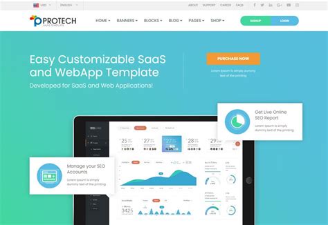 Best Saas Website Templates Best Saas Website Templates