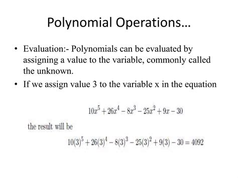 Unit 1 Polynomial Manipulation Pptx