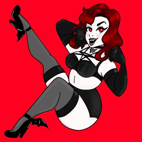 Vampire Pinup By Artslut On Newgrounds