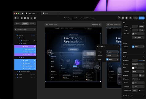 Complete Beginner Friendly Framer Course Master No Code Web Design