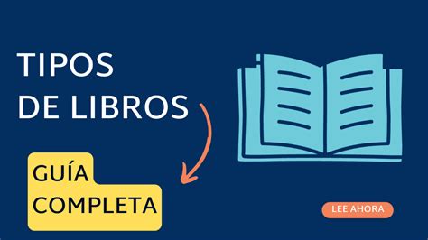 Tipos De Libro Edita Tu Libro Plataforma Líder En Servicios Editoriales