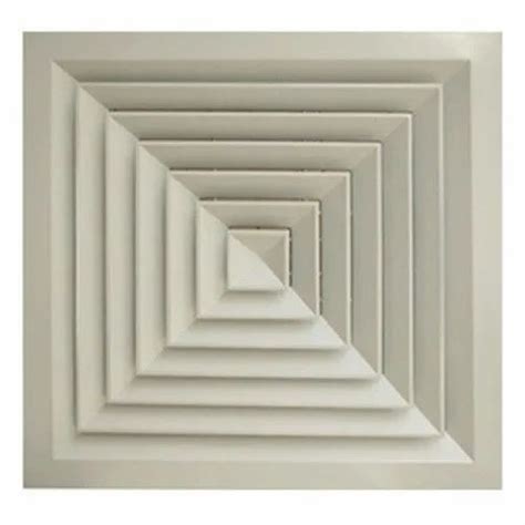 Parja Enterprises White Ac Ducting Diffuser Shape Square Linear Rs