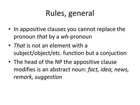 Ppt Relative Vs Appositive Clauses Powerpoint Presentation Free