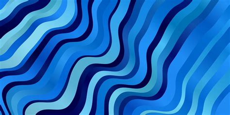 Light Blue Vector Template With Curved Lines Colorful Geometric Sample With Gradient Curves
