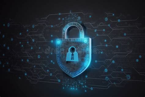 Digital Data Protection And Cyber Security Stock Illustration Illustration Of Virus Safe