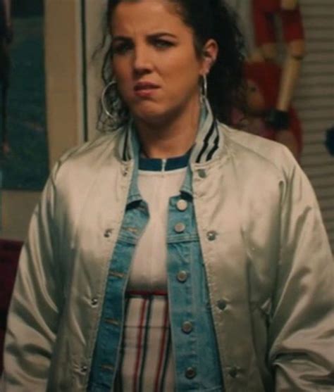 Derry Girls S03 Michelle Mallon Silver Bomber Jacket Jackets Expert