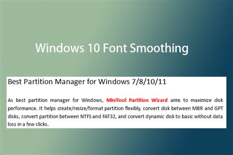 How To Enable Font Smoothing In Windows 10 How To Disable Font