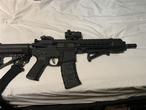 3d Printed A Foregrip For My Gun R Fosscad