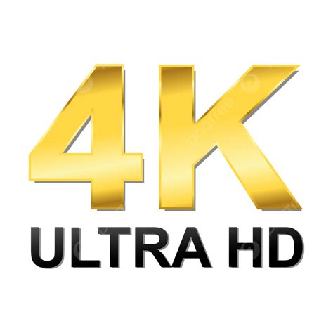 4k Ultra Alta Definición Png 4k Uhd Icono De Vídeo 4k Resolución De