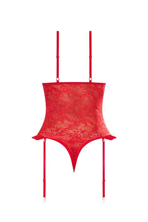 Magic Silk Ooh La Lace Cupless And Crotchless Teddy Red Romantic Blessings