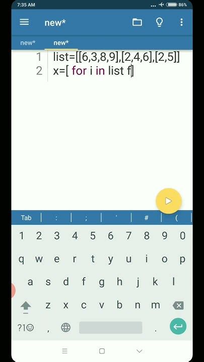 How To Convert A Nested Python List Into A Single Flatten List Using List Comprehension In