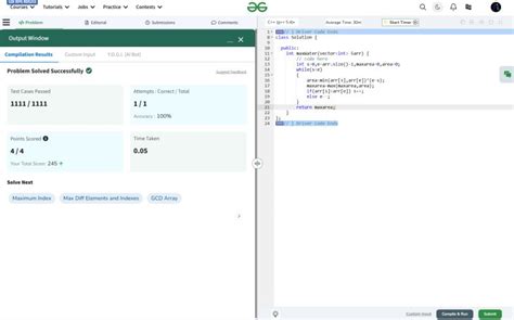 codingjourney geeksforgeeks cpp datastructuresandalgorithms