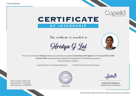 Excited To Share That I Have Successfully Completed My Internship In