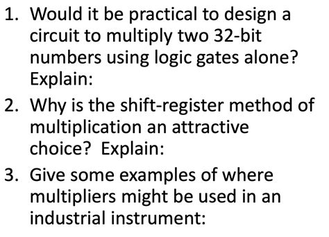 Solved Would It Be Practical To Design A Circuit To Chegg