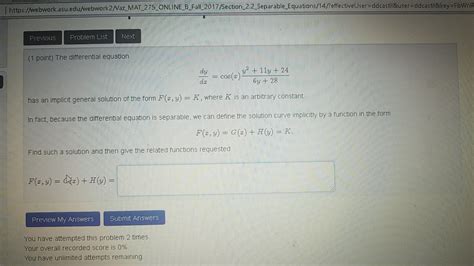 solved i webwork webwork2 az mat 275 online b