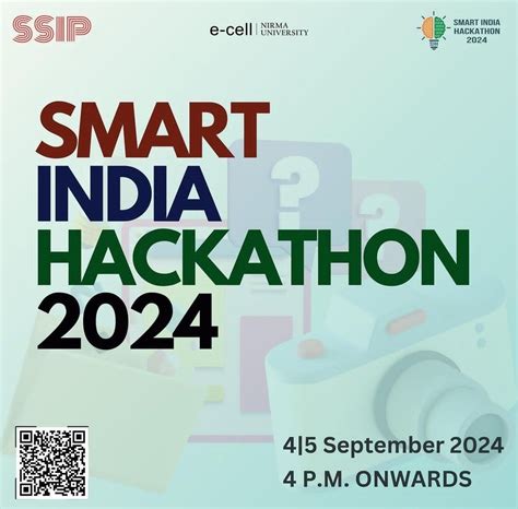 Smartindiahackathon Innovation Hackathon India Ecellnu