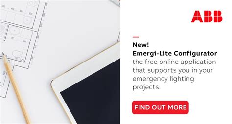 Abb Emergilite Lighting Emergencylighting Powersupply Configurator Application Abb