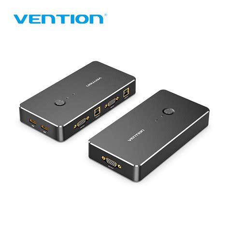 Vga Kvm Switch With Usb Sharing For Printer Keyboard Mouse Etc Stekno