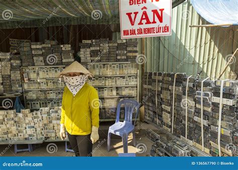 Remote Controllers Street Shop In Ho Chi Minh Editorial Image Image