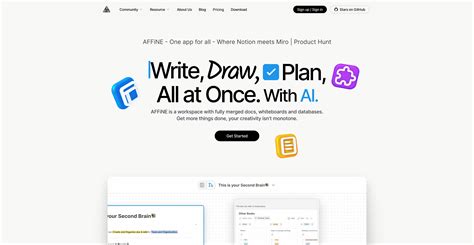 Notion 开源替代品 Affine 部署和使用教程