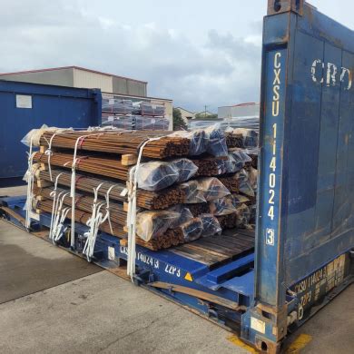 Securing Loads In Flat Rack Freight Container X Pak Global