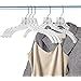 Quality Hangers Clear Hangers 12 Pack Crystal Cut Hangers