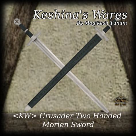 Second Life Marketplace Crusader 2h Sword Morien Second Life Marketplace Crusader 2h Sword Morien