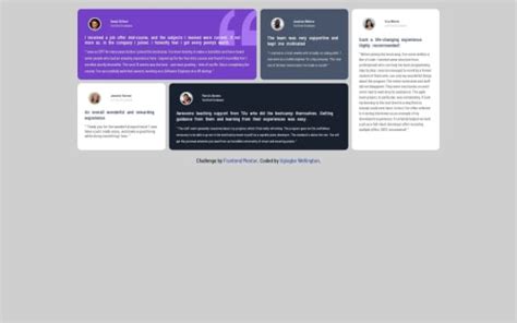 Frontend Mentor Html And Css Only Coding Challenge Solution