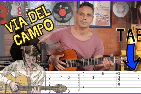 Via Del Campo Tab Chitarra Fabrizio De Andrè Guitar And Tabs