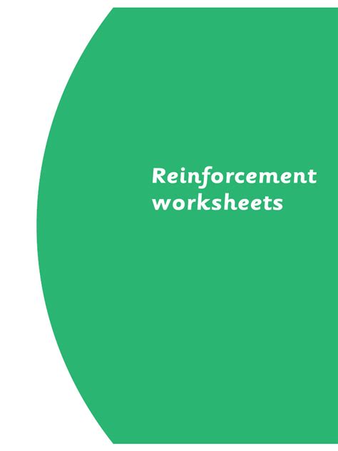 reinforcement pdf