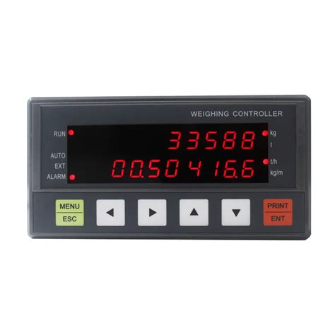 modbus rtu and modbus ascii protocol weighing scale controller indicator