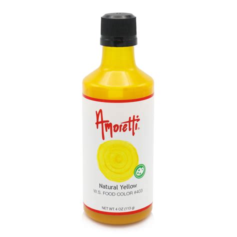Yellow Food Coloring