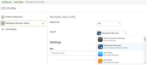 Centrally Configuring And Deploying The Netsupport Browser App For Ios Netsupport Knowledgebase