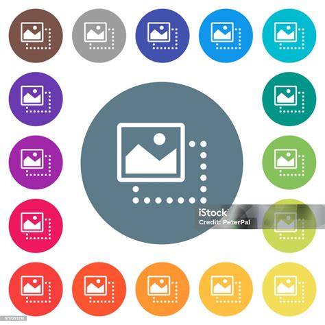 라운드 컬러 배경 위로 드래그 이미지 왼쪽 평면 흰색 아이콘 그림 그리기에 대한 스톡 벡터 아트 및 기타 이미지 그림 그리기 만족한 모션 Istock