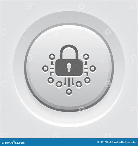 Cryptography Icon Stock Vector Illustration Of Lock 113174869