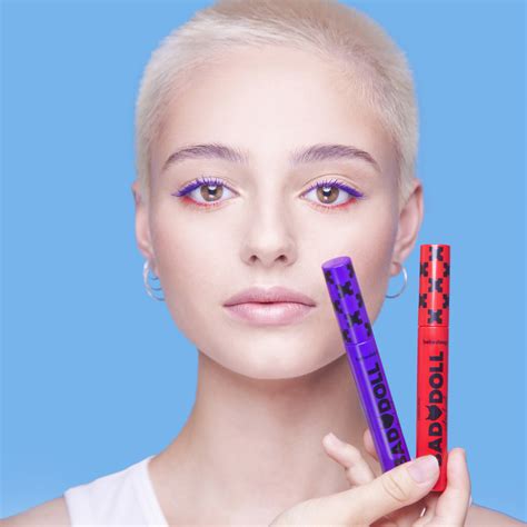 Bad Doll Тушь для ресниц Цветная объемная Violet