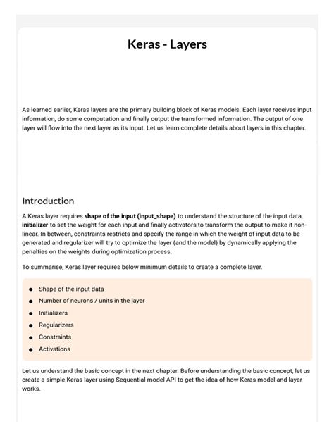 Keras Layers Pdf Mathematical Analysis Mathematics